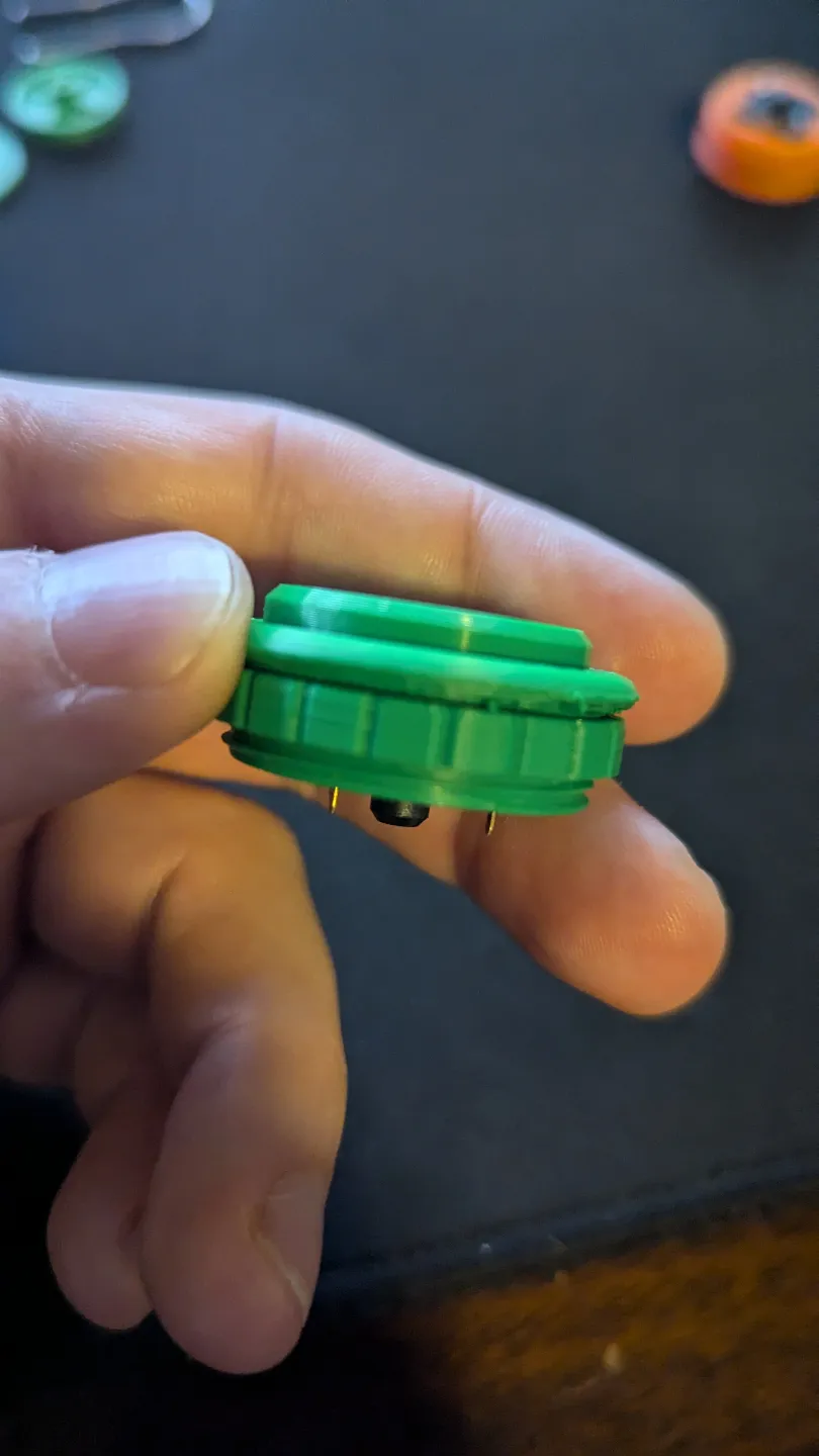 30mm Low Profile Cherry MX Arcade Button Remixed by JT3DD - MakerWorld