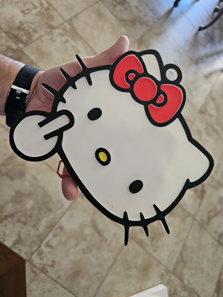 Hello Kitty Bad Kitty by Wallaby - MakerWorld