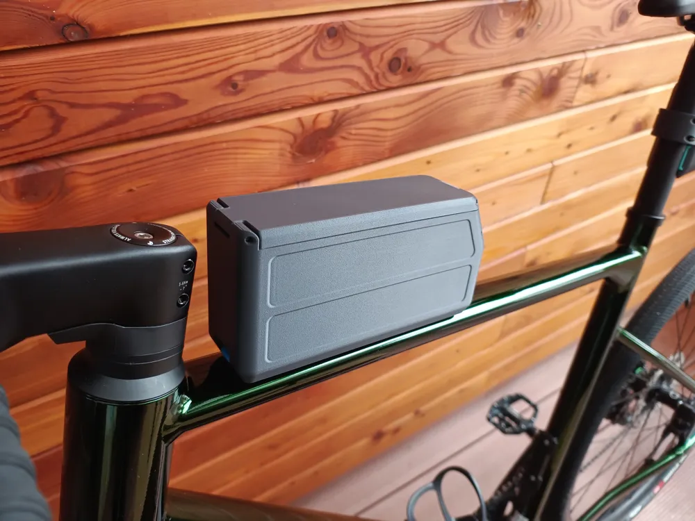 Bicycle Top Tube Storage Box (for B-RAIL) - Free 3D Print Model ...