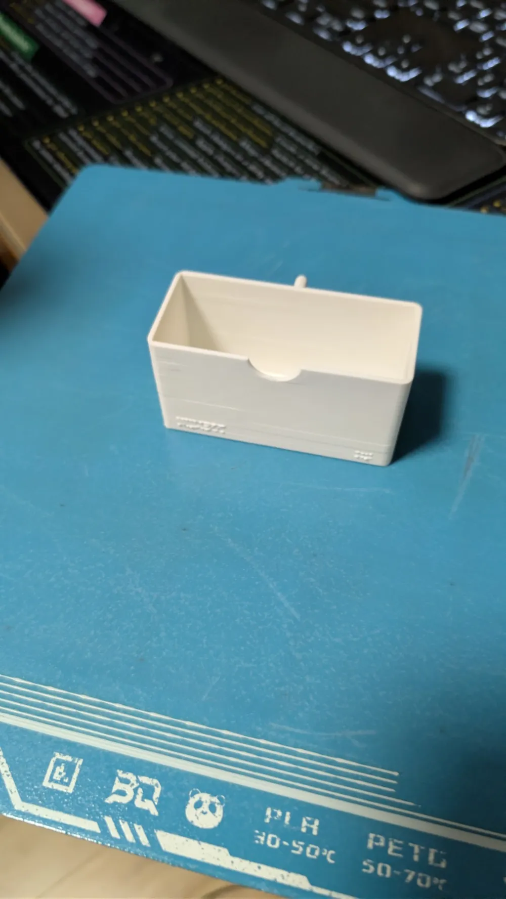 IKEA Skadis Mount for Niimbot D110 Label Printer - Free 3D Print Model ...