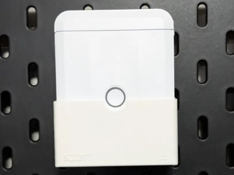 IKEA Skadis Mount for Niimbot D110 Label Printer - Free 3D Print Model ...