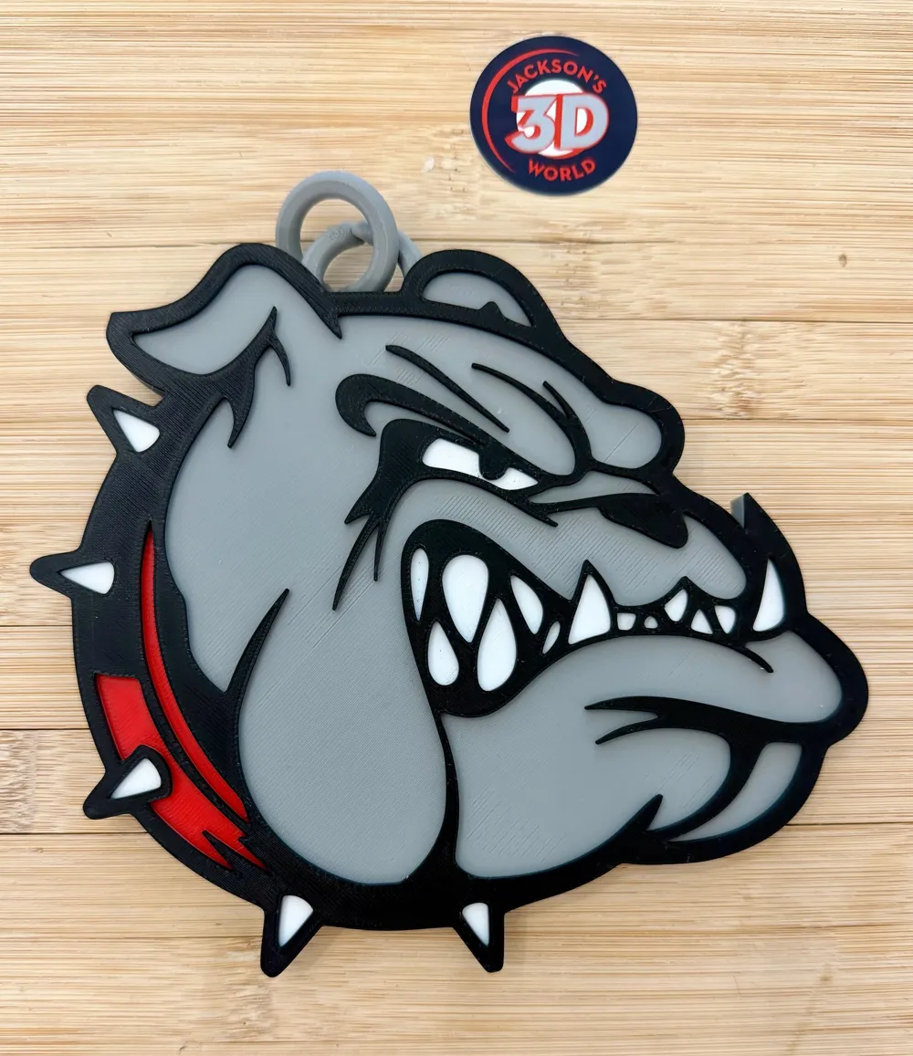 Bull Dog Hype Chain - Free 3D Print Model - MakerWorld