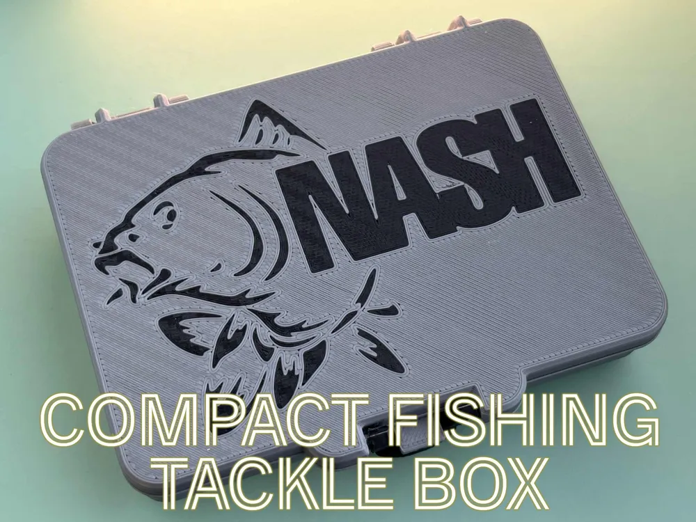 Fishing Tackle Box NASH - Free 3D Print Model - MakerWorld