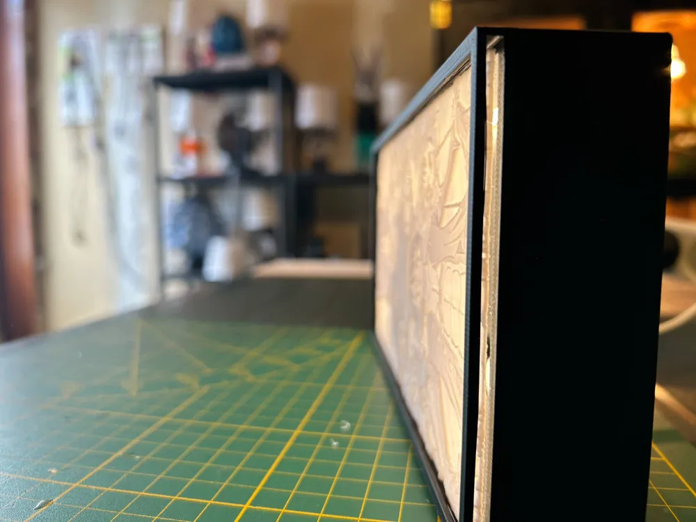 Spiderman LED Lithography Box by Créateur 3DMakerWorld: Download Free 3D Models