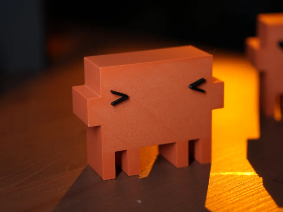Claude Code Mascot - 4 Expressions - Free 3D Print Model - MakerWorld