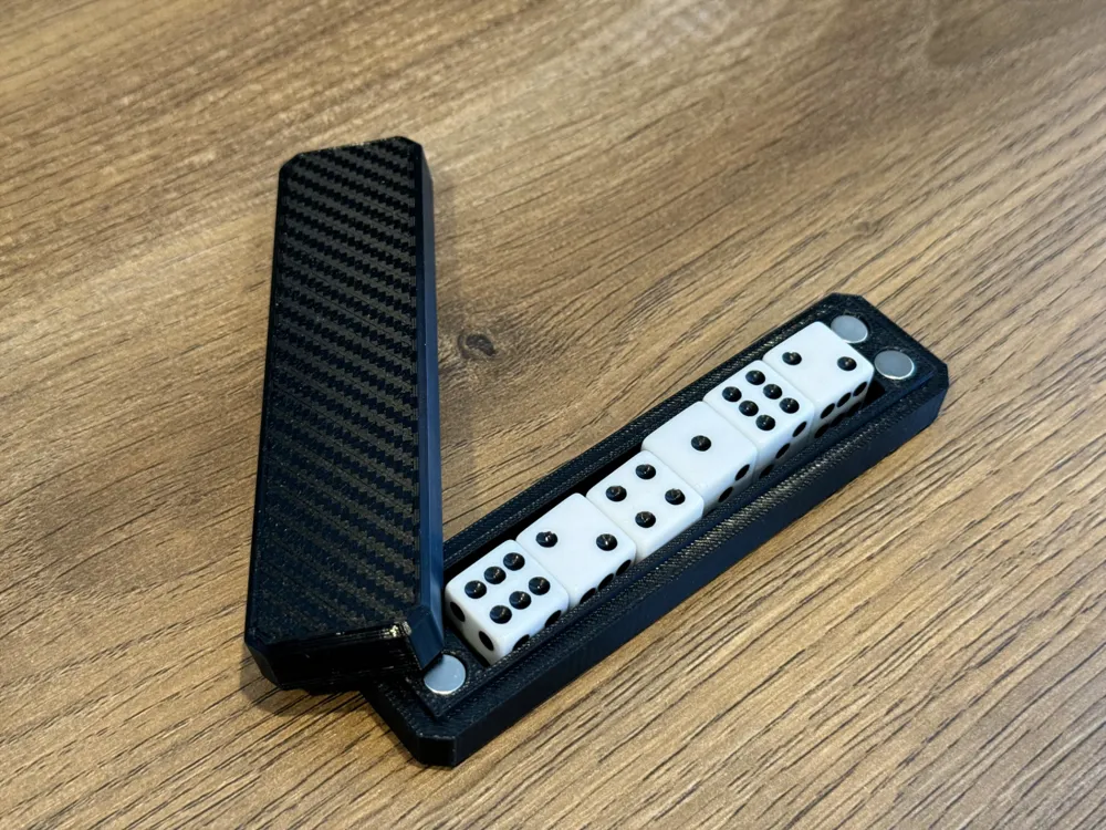 Magnetic Dice Box - Free 3D Print Model - MakerWorld