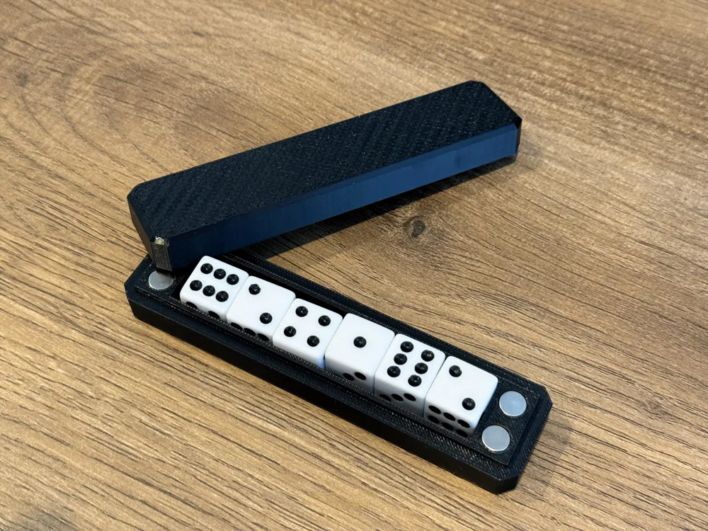 Magnetic Dice Box - Free 3D Print Model - MakerWorld