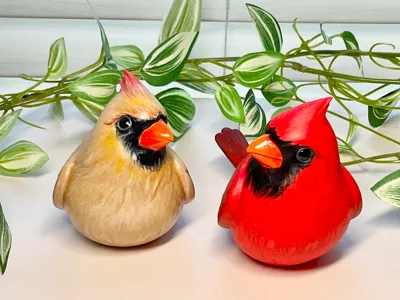 cardinal 3d print model download - MakerWorld