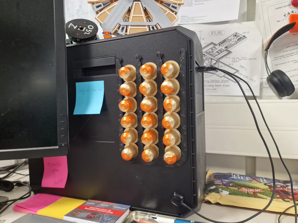 Magnetic Nespresso Pod Holder by MoitieRosbif - MakerWorld