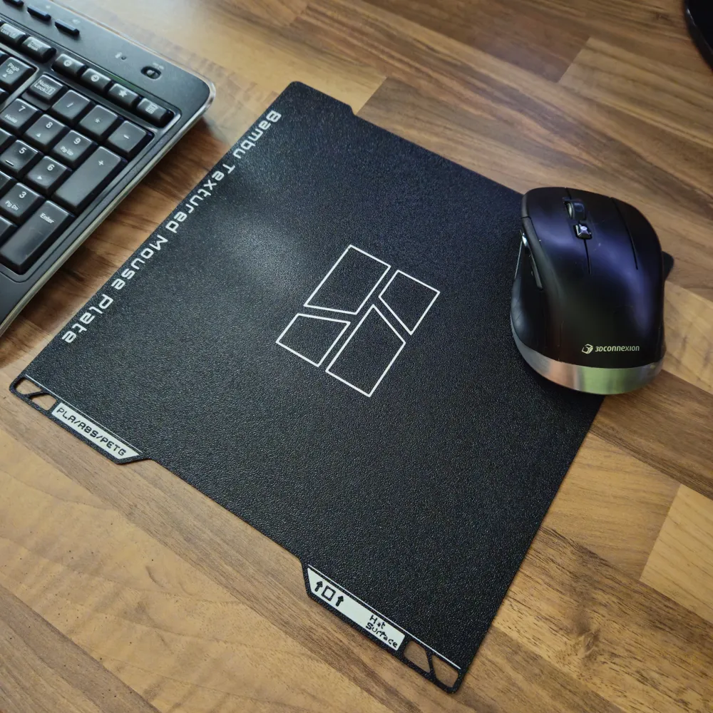 Bambu Lab H2D Build Plate Mouse Pad by 3DCR8 MakerWorld: Download Free ...