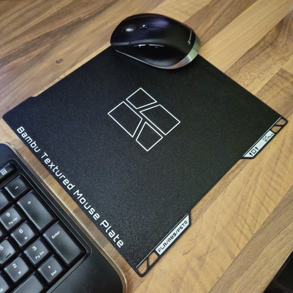 Bambu Lab H2D Build Plate Mouse Pad by 3DCR8 MakerWorld: Download Free ...