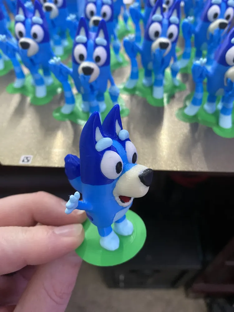 Colorized Bluey Figure Remixed by Grimtoc - MakerWorld