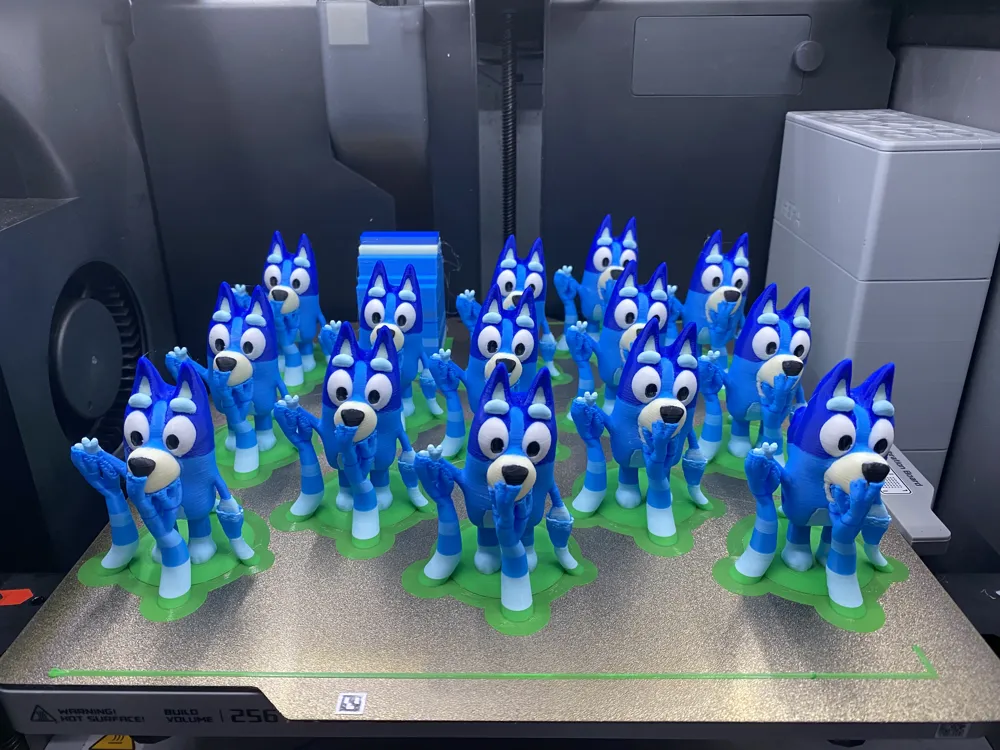 Colorized Bluey Figure Remixed by Grimtoc - MakerWorld