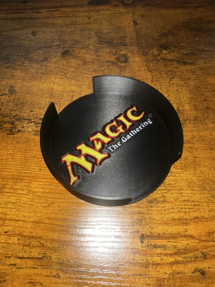 Magic the Gathering Coaster Set - Free 3D Print Model - MakerWorld