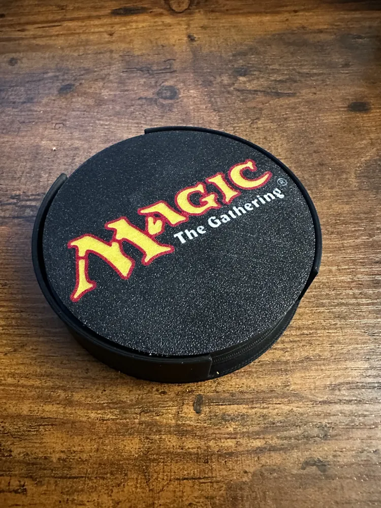 Magic the Gathering Coaster Set - Free 3D Print Model - MakerWorld