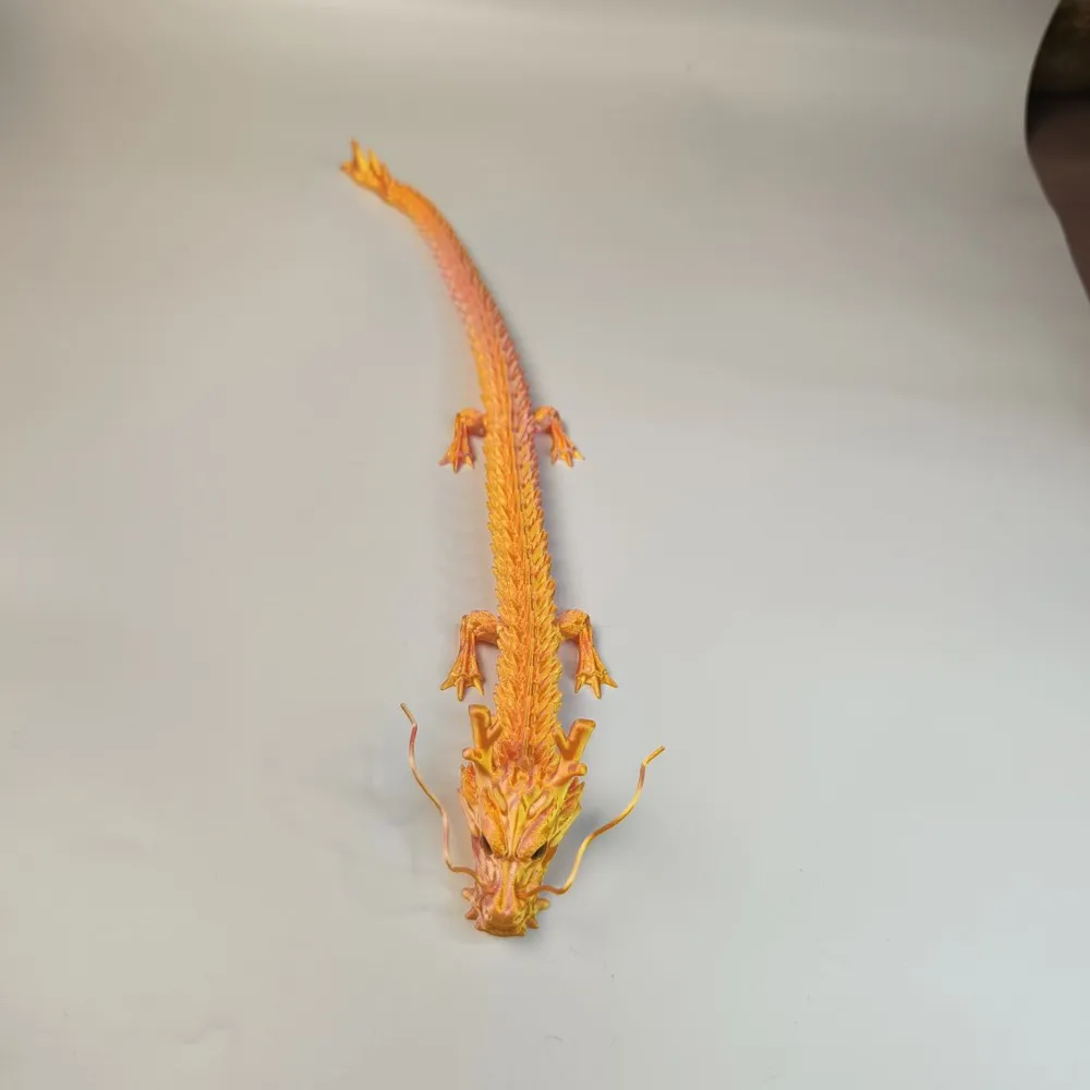 El Dragón Articulado Chino - Modelo de impresión 3D gratuito - MakerWorld