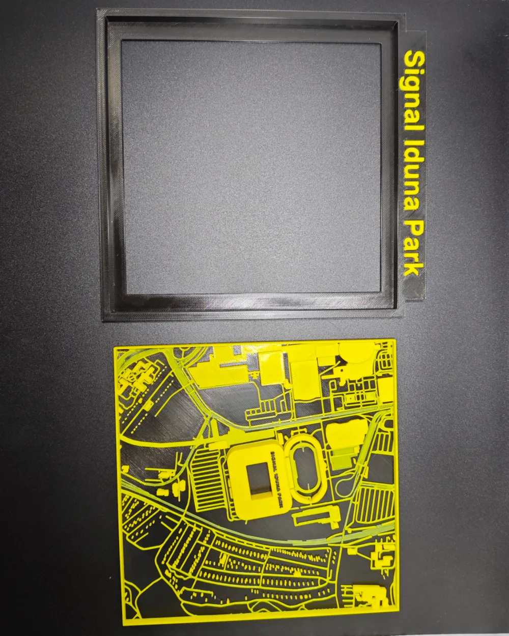Signal Iduna Park 3D City Map Stadium BVB by sirkiller1985 - MakerWorld