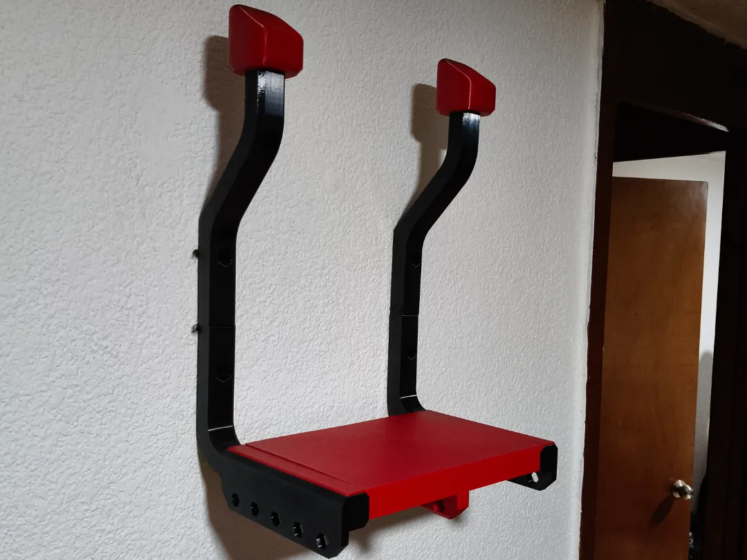 Helmet station (motorcycle) - Free 3D Print Model - MakerWorld