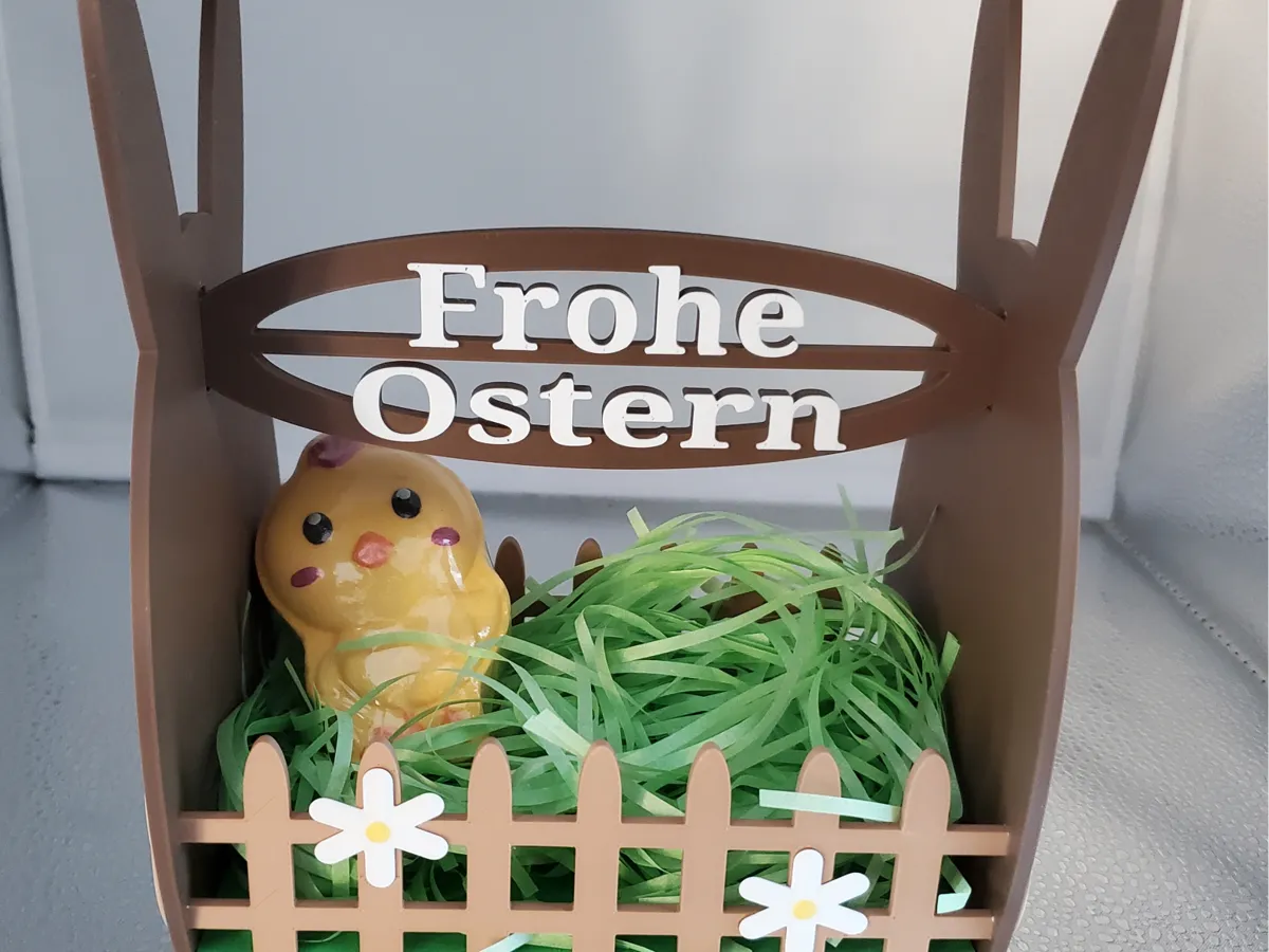 Easter Basket - Free 3D Print Model - MakerWorld