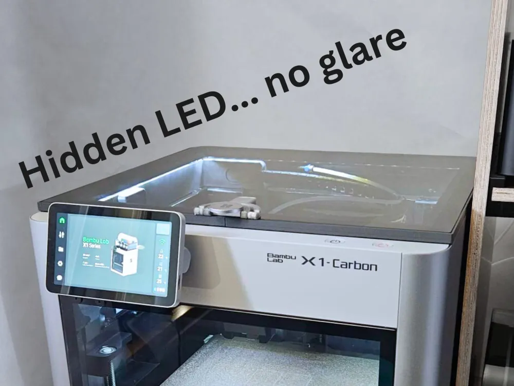 Slim LED Riser, hidden LEDs ,no Glue, 8 / 10mm LED by Robotobi ...
