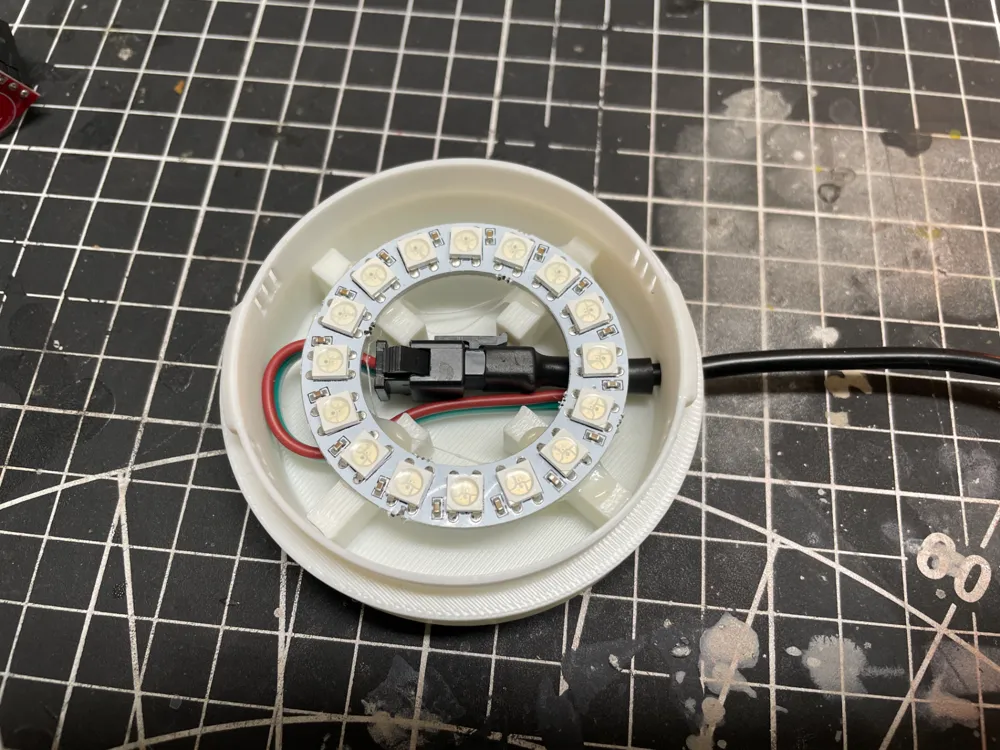 LED Lamp Kit 001 - DIY LED Ring Base by NaiSnikda - MakerWorld