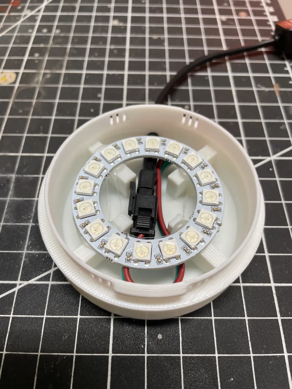 LED Lamp Kit 001 - DIY LED Ring Base by NaiSnikda - MakerWorld