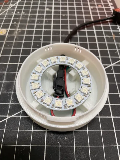 LED Lamp Kit 001 - DIY LED Ring Base by NaiSnikda - MakerWorld
