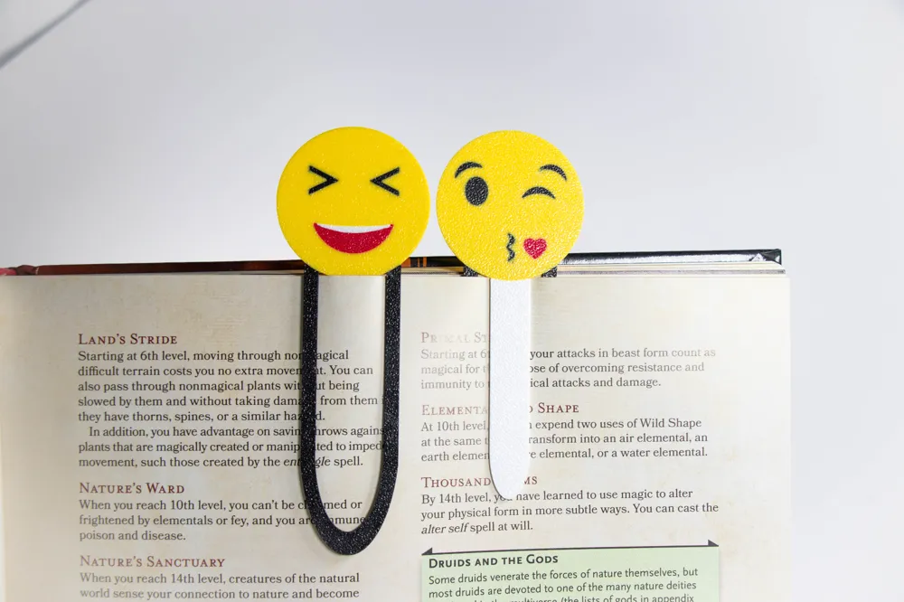 Emoji Bookmark Set by Vogel3DCrafts - MakerWorld