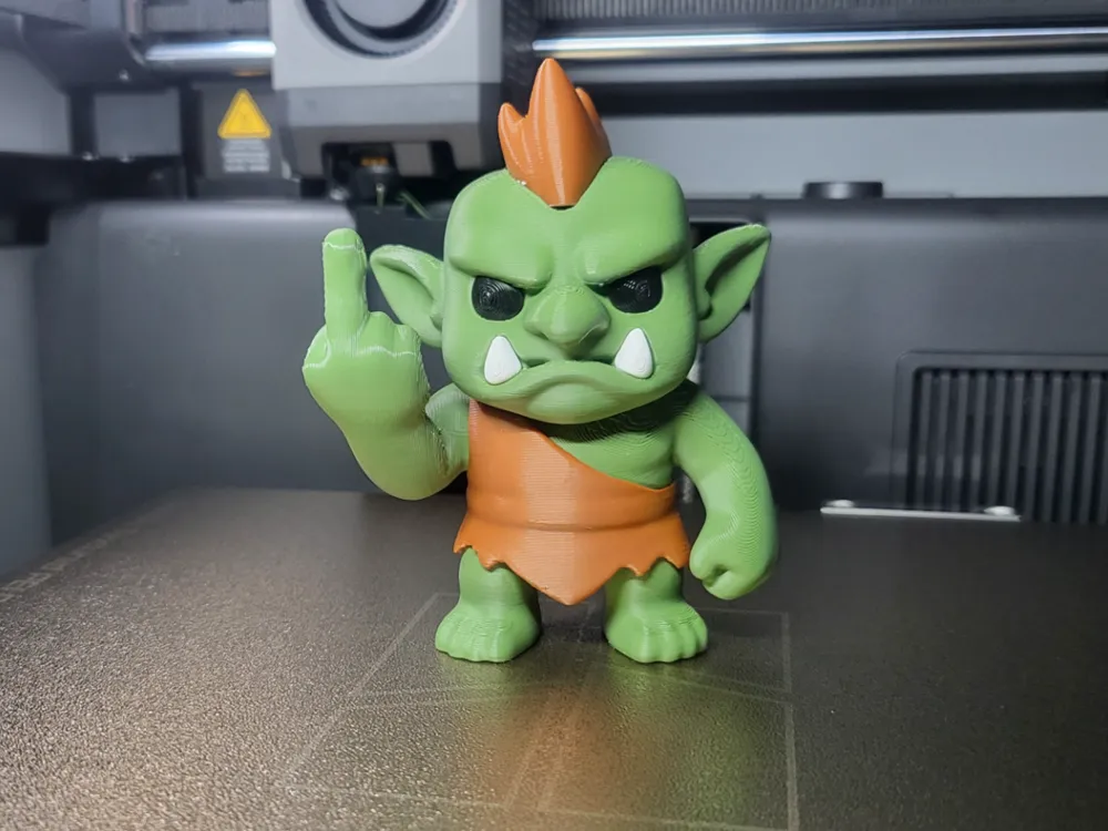 Angry Goblin / No AMS - Free 3D Print Model - MakerWorld