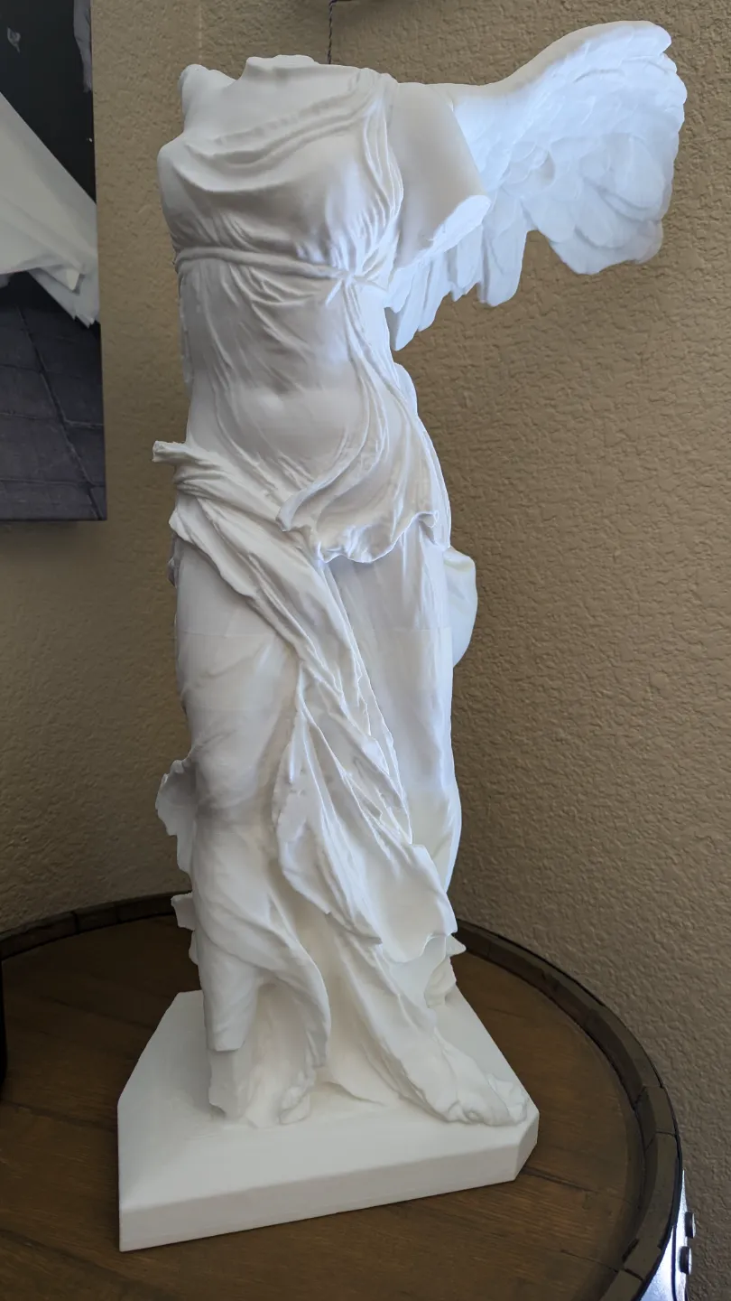Winged Victory of Samothrace - Free 3D Print Model - MakerWorld