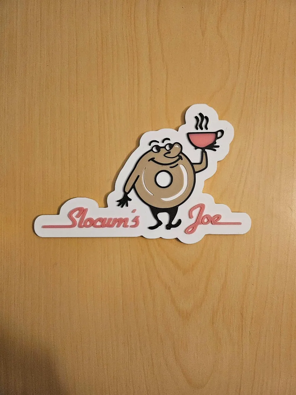 Slocum's Joe Logo Sign from Fallout Video Game - Free 3D Print Model ...