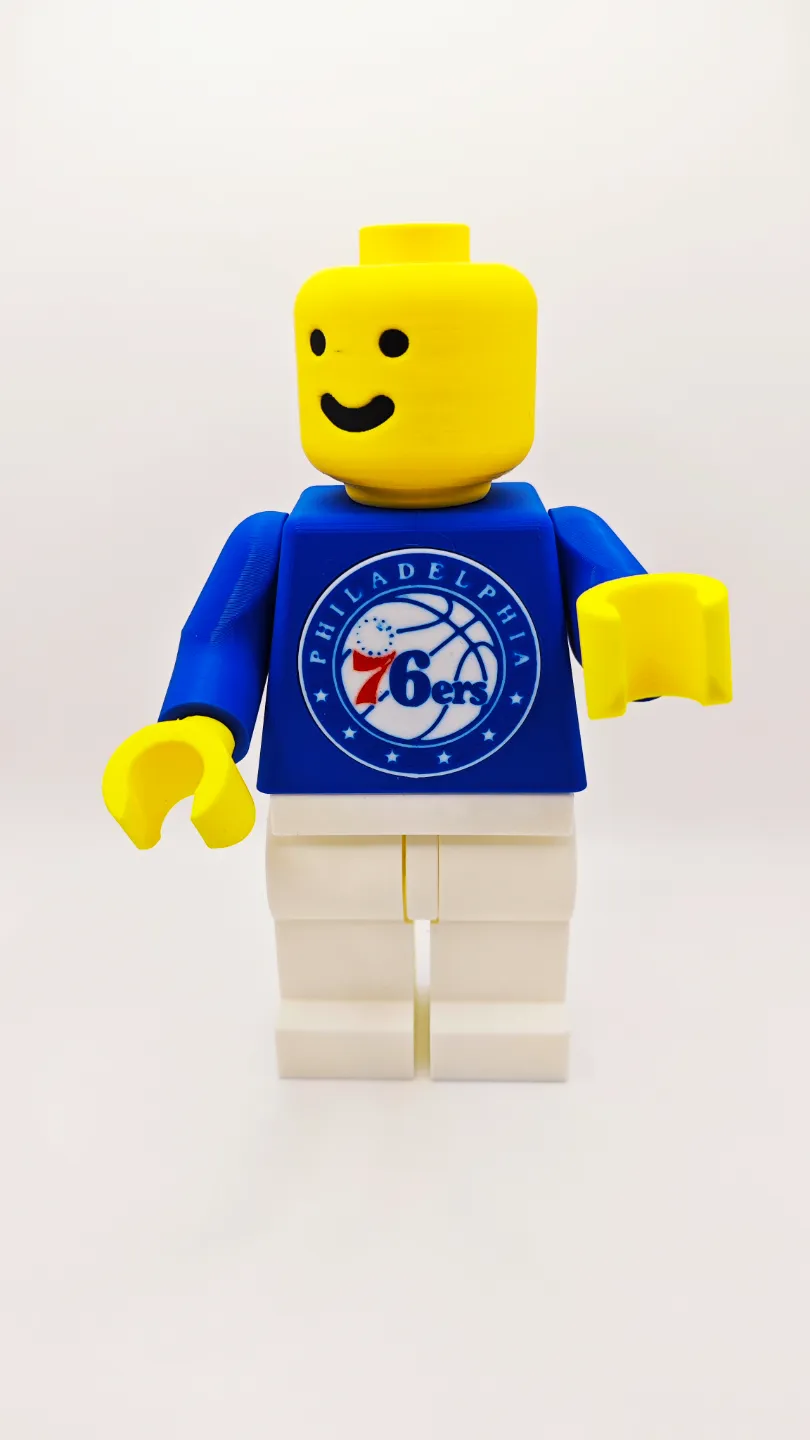 NBA Brick Man - Philadelphia 76ers (500%) by P78 MakerWorld: Download ...