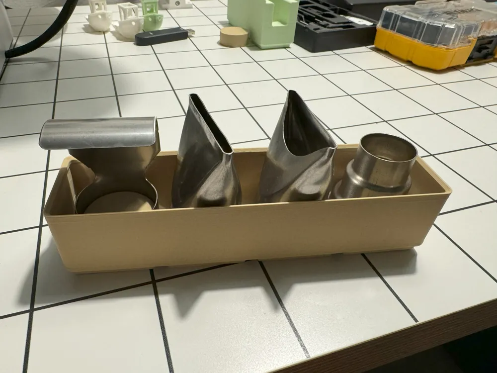 Gridfinity - Makita Heatgun Nozzle holder by varzaman - MakerWorld