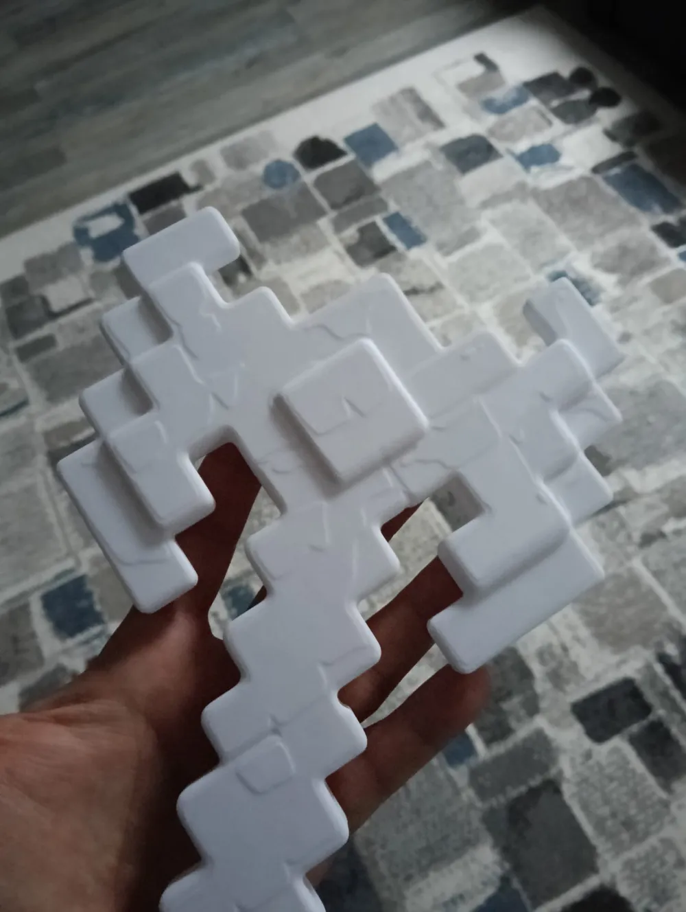 Minecraft Dungeons Double Axe - Free 3D Print Model - MakerWorld