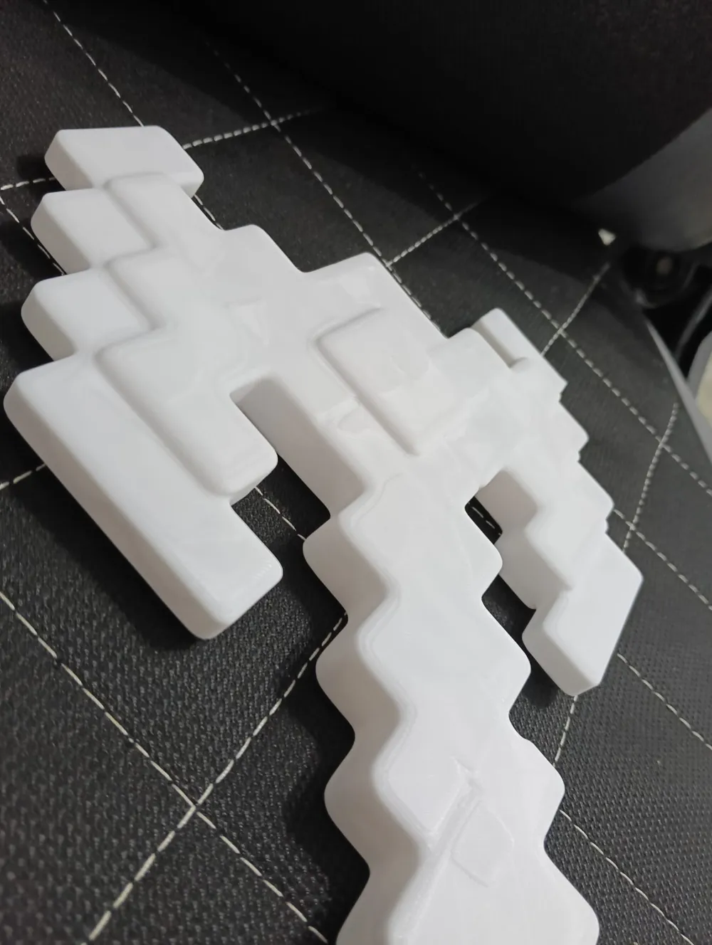 Minecraft Dungeons Double Axe - Free 3D Print Model - MakerWorld