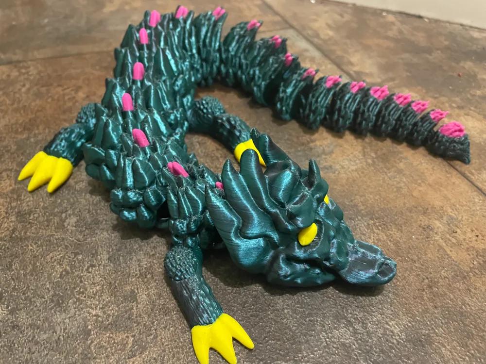 Chill Gator Bro (Dragon) by Brawntfxx - MakerWorld