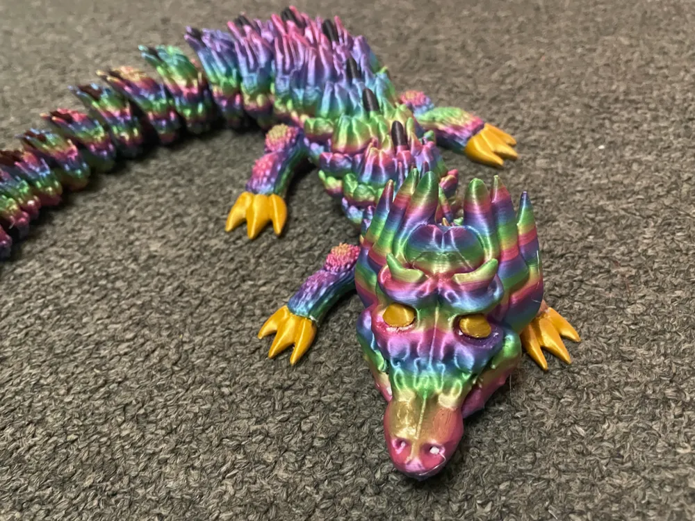 Chill Gator Bro (Dragon) by Brawntfxx - MakerWorld