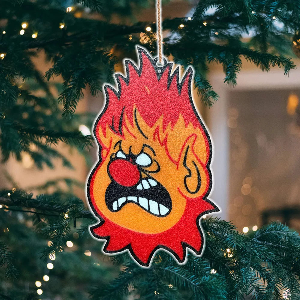 Christmas Heat Miser Tree Ornament - Free 3D Print Model - MakerWorld