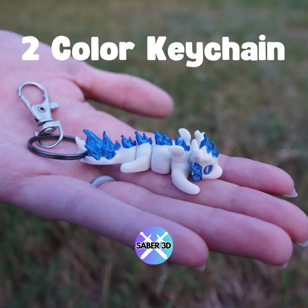 Mini Articulated FireStorm Dragon by Saber3D MakerWorld: Download Free ...