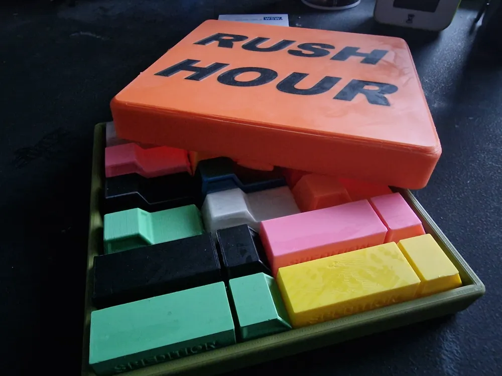 Rush Hour – Your Self-Printed Logic Game by lukaspabs - MakerWorld