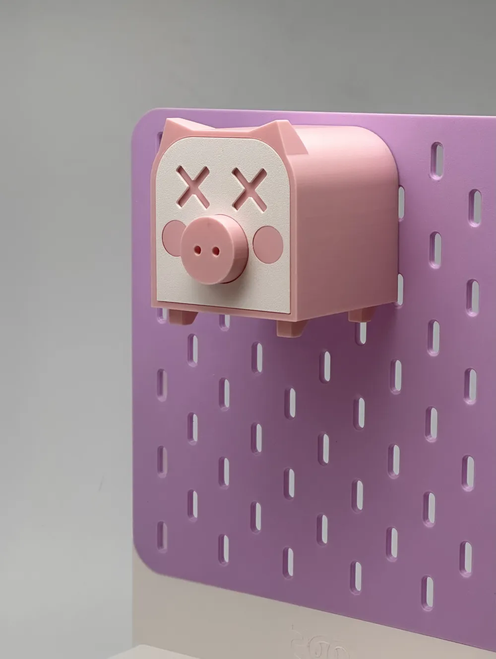 Desktop IKEA Skadis Pegboard with Drawer - Free 3D Print Model - MakerWorld