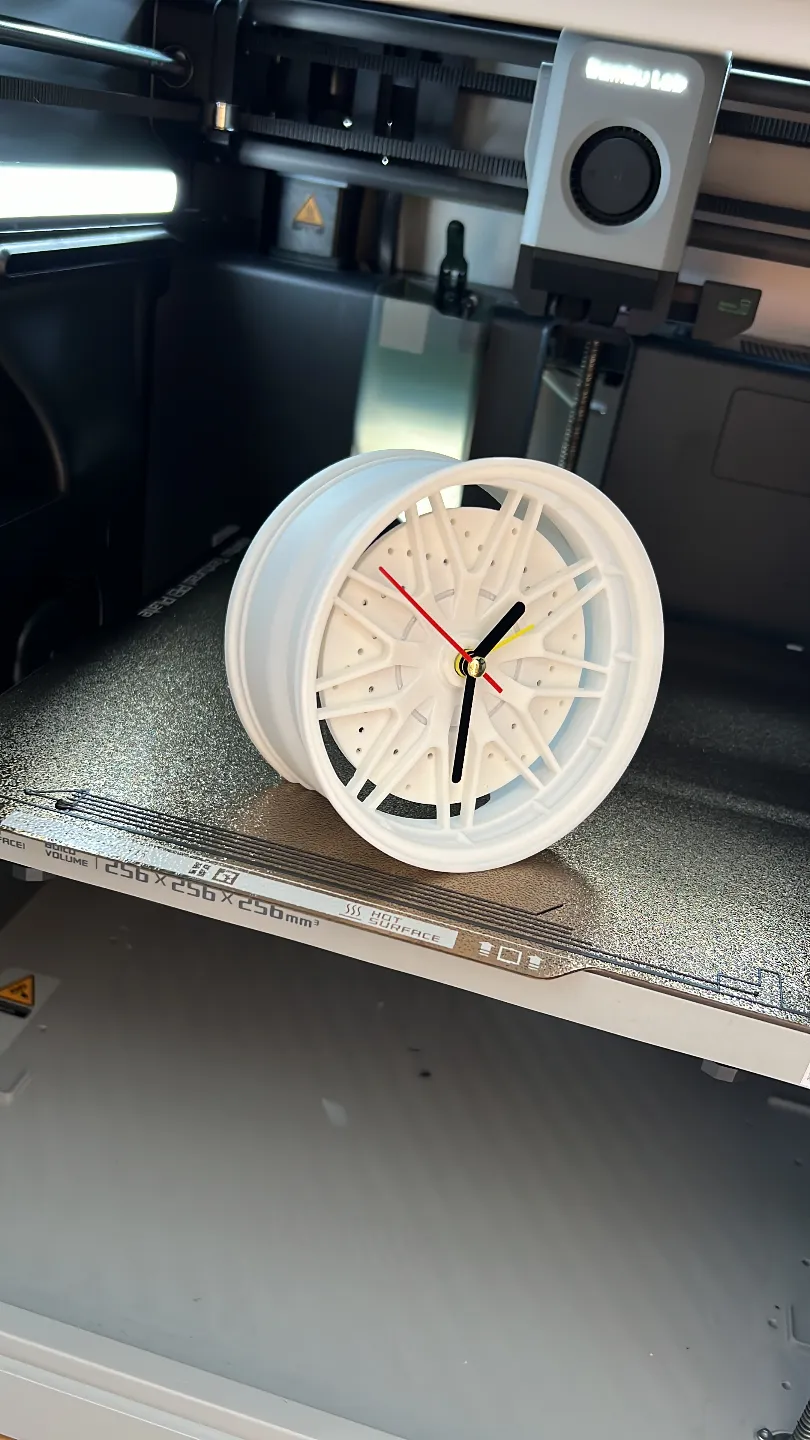 Rim Clock by empty.beer - MakerWorld