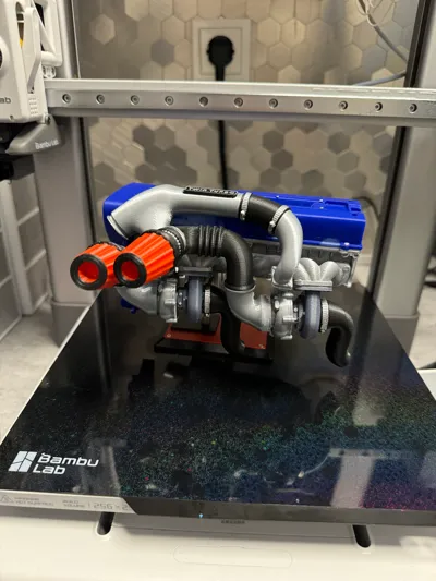 Twin Turbo Kit for the RB26DETT model by Danko_Creates MakerWorld ...