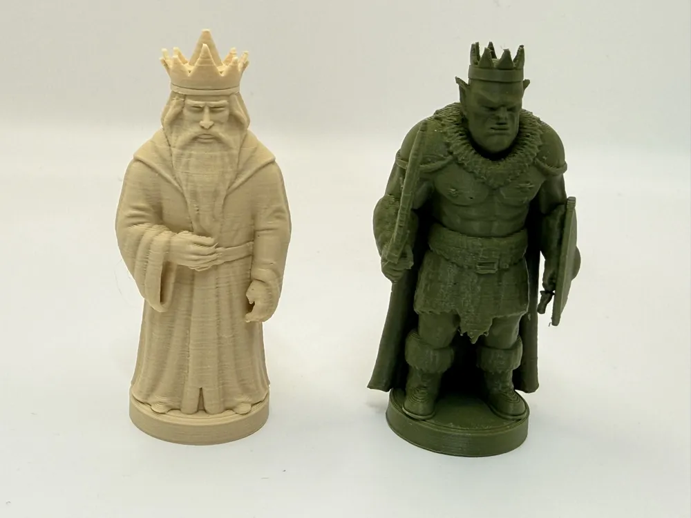 Epic Chess – Orcs vs Humans (Magnetic) - Free 3D Print Model - MakerWorld