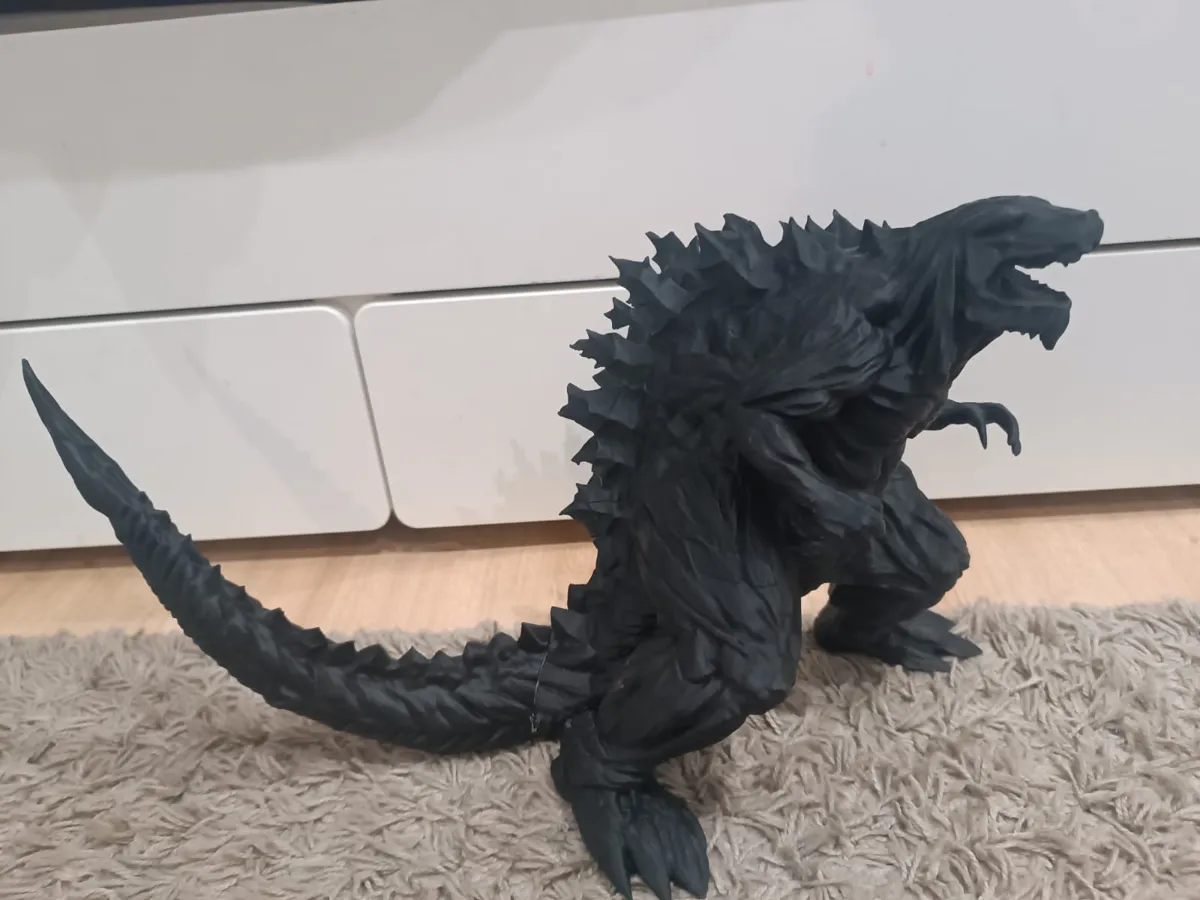 Godzilla Earh figure - Free 3D Print Model - MakerWorld