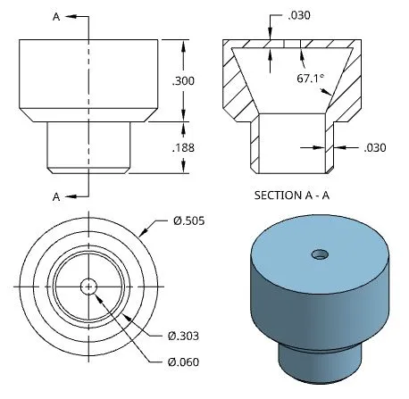SMW Fixture Plate Plugs- 1/2in by AcesHighX1 - MakerWorld