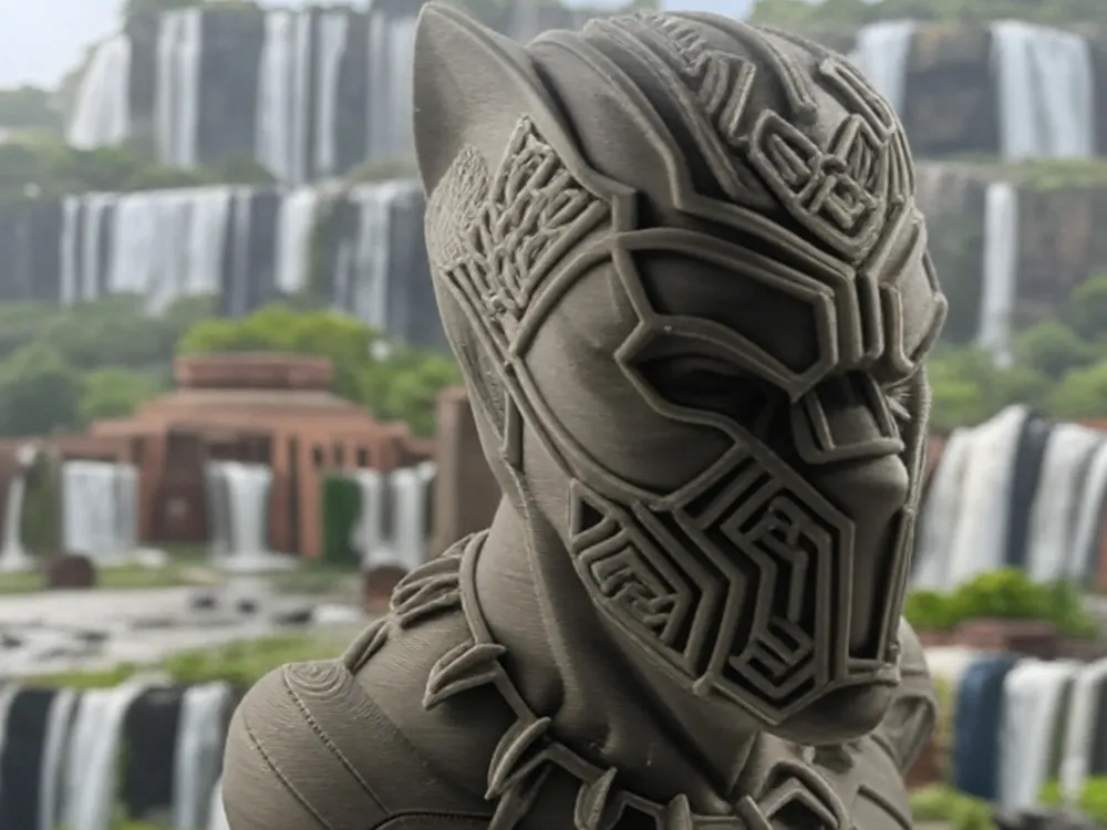 Buste Black Panther by Neoflix3d MakerWorld: Download Free 3D Models