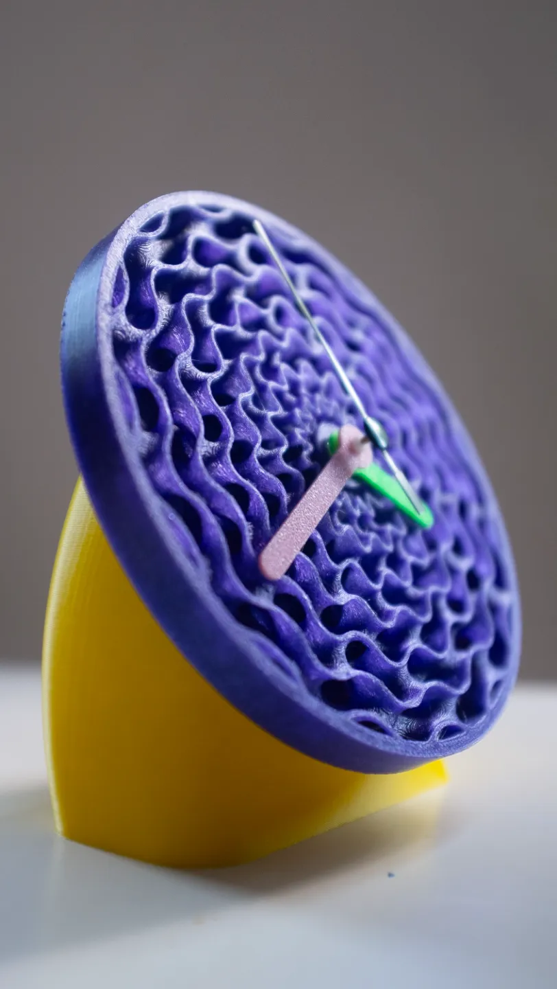 3Dプリント テンポ：ポストモダンデザインのデスククロック - 無料3Dモデル -MakerWorld