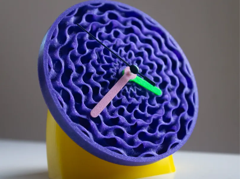 Tempo a Postmodernism Desk Clock by Prinity - MakerWorld