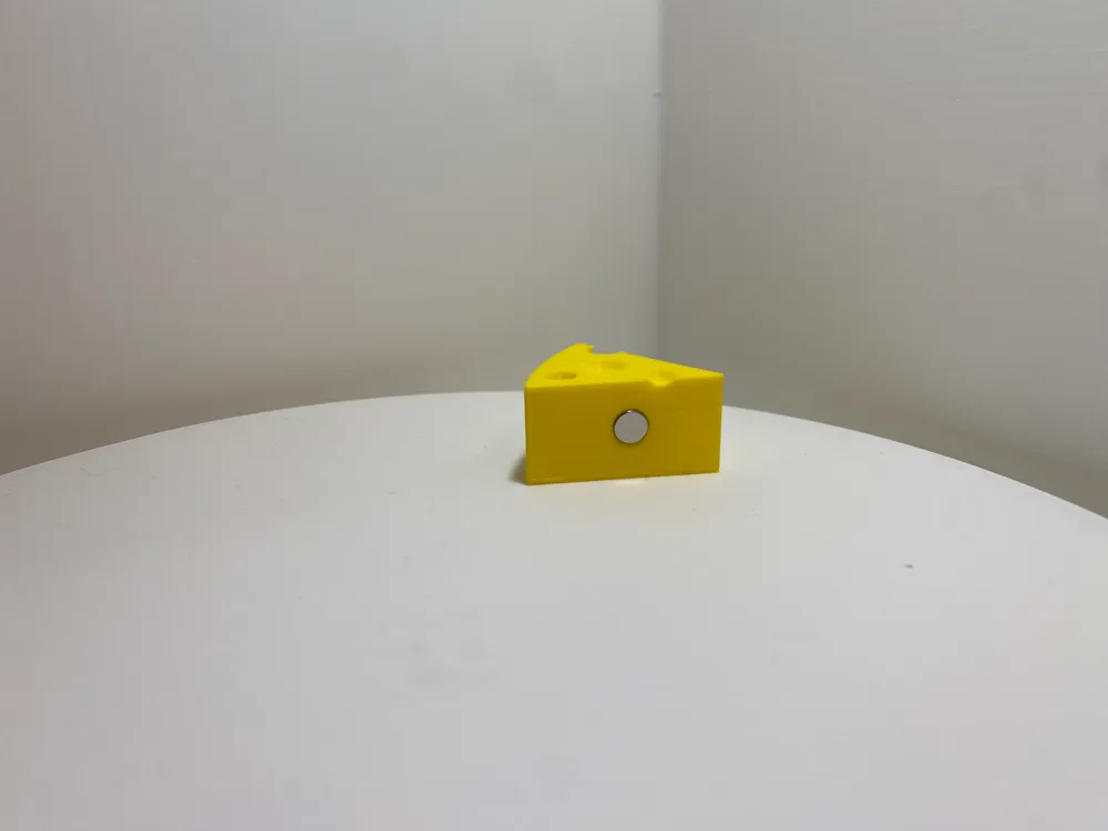 cheese fridge magnet by m3Dness design - MakerWorld
